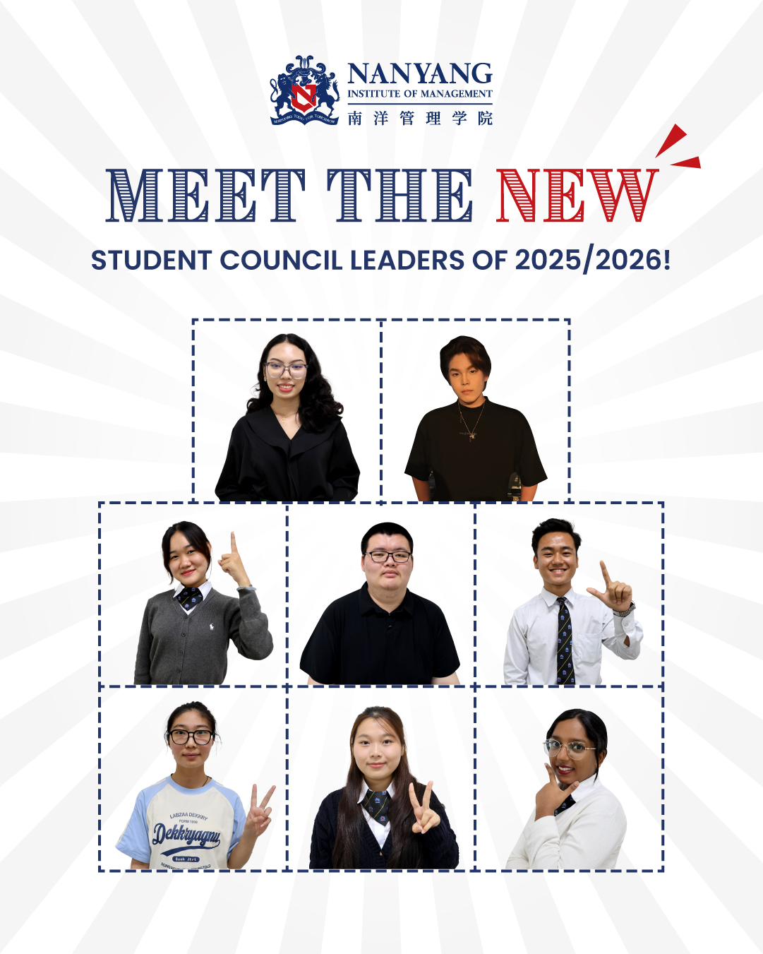 Student Council Leaders and Members of 2025/2026 - NIM